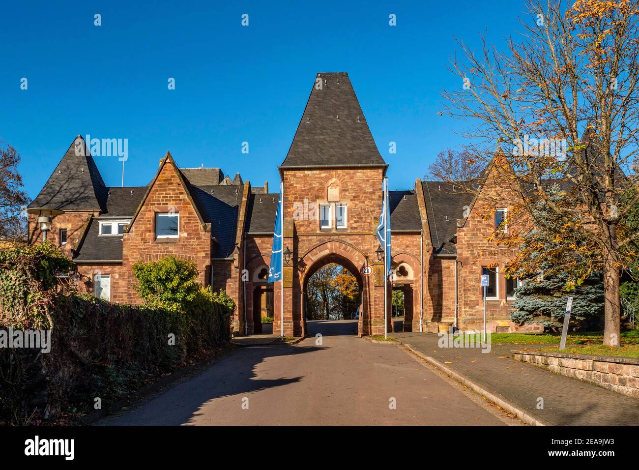 Gatehouse of halberg castle hi-res stock photography and images - Alamy