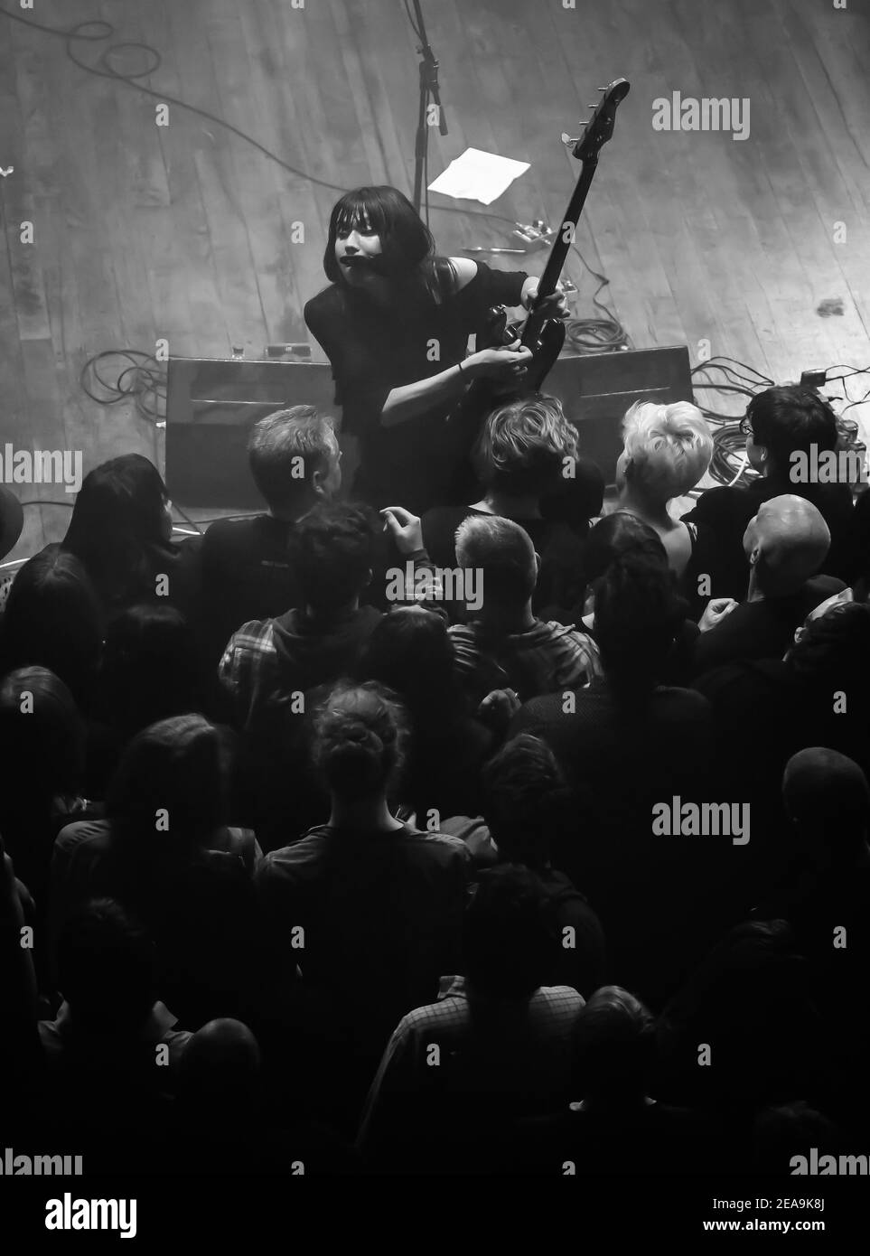 Japanese acid-punk band Bo Ningen live on stage at the Scala, London on ...