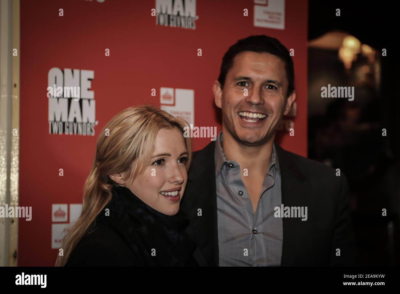 Jeremy Edwards posing for photos on the red carpet before attending the ...