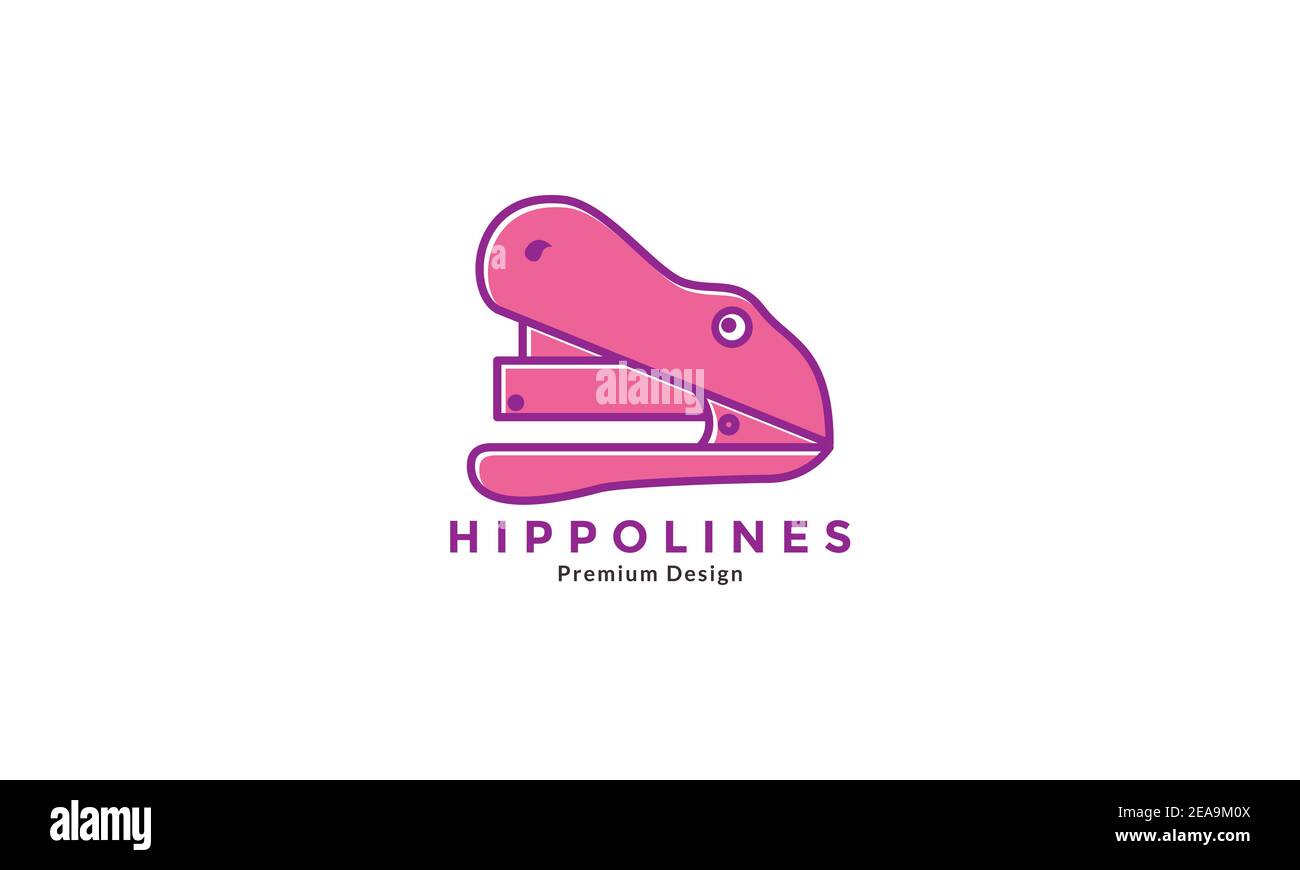 stapler logo symbol vector icon graphic design illustration Stock ...