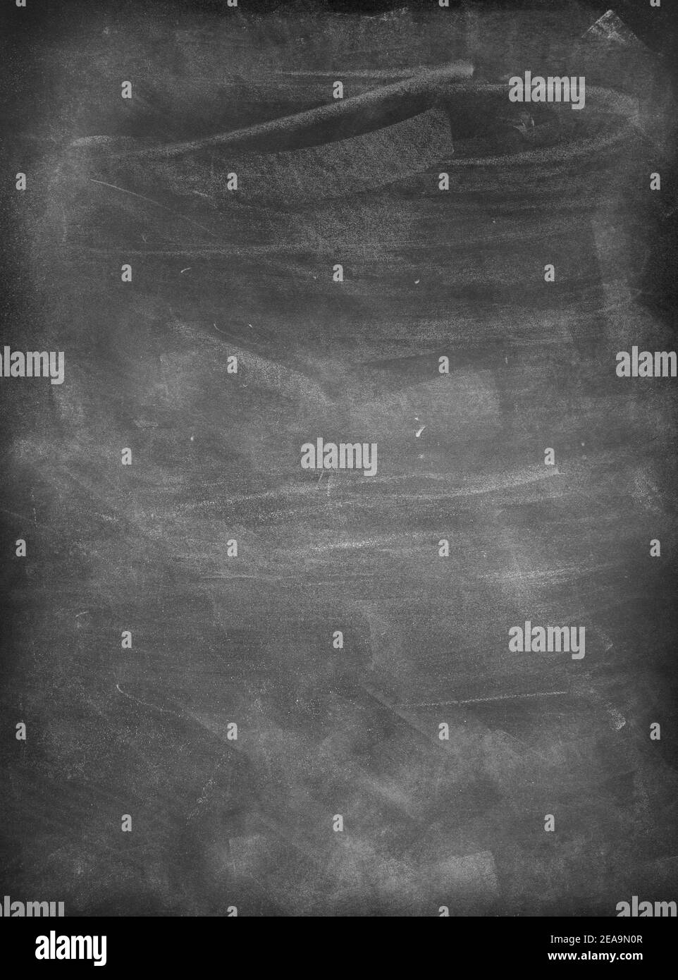 Chalk rubbed out on vertical blackboard background Stock Photo - Alamy