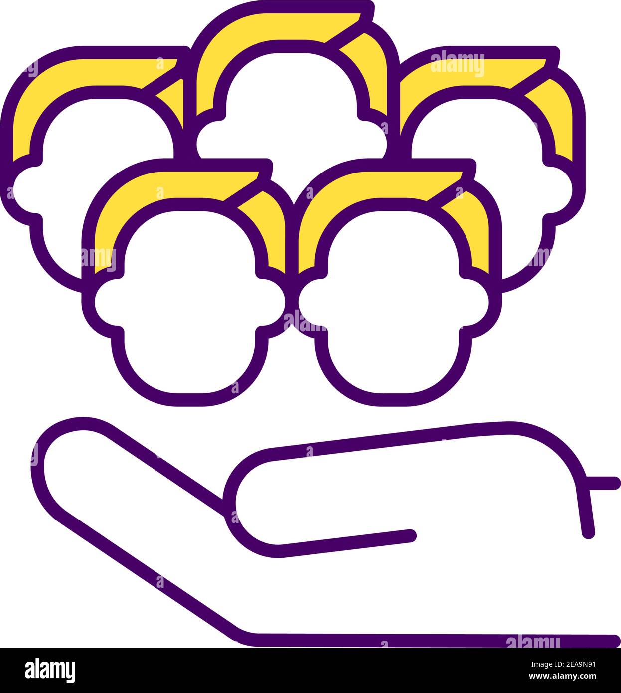 Community RGB color icon Stock Vector Image & Art - Alamy