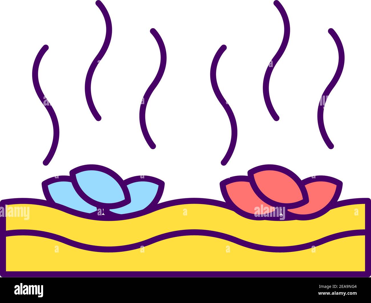Agricultural waste composting RGB color icon Stock Vector Image & Art ...