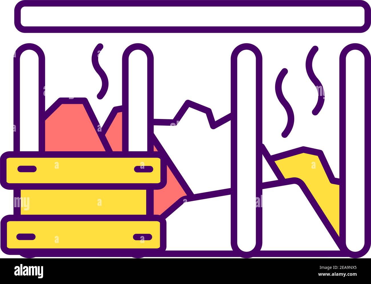 Recycling compost bin cartoon Cut Out Stock Images & Pictures - Alamy