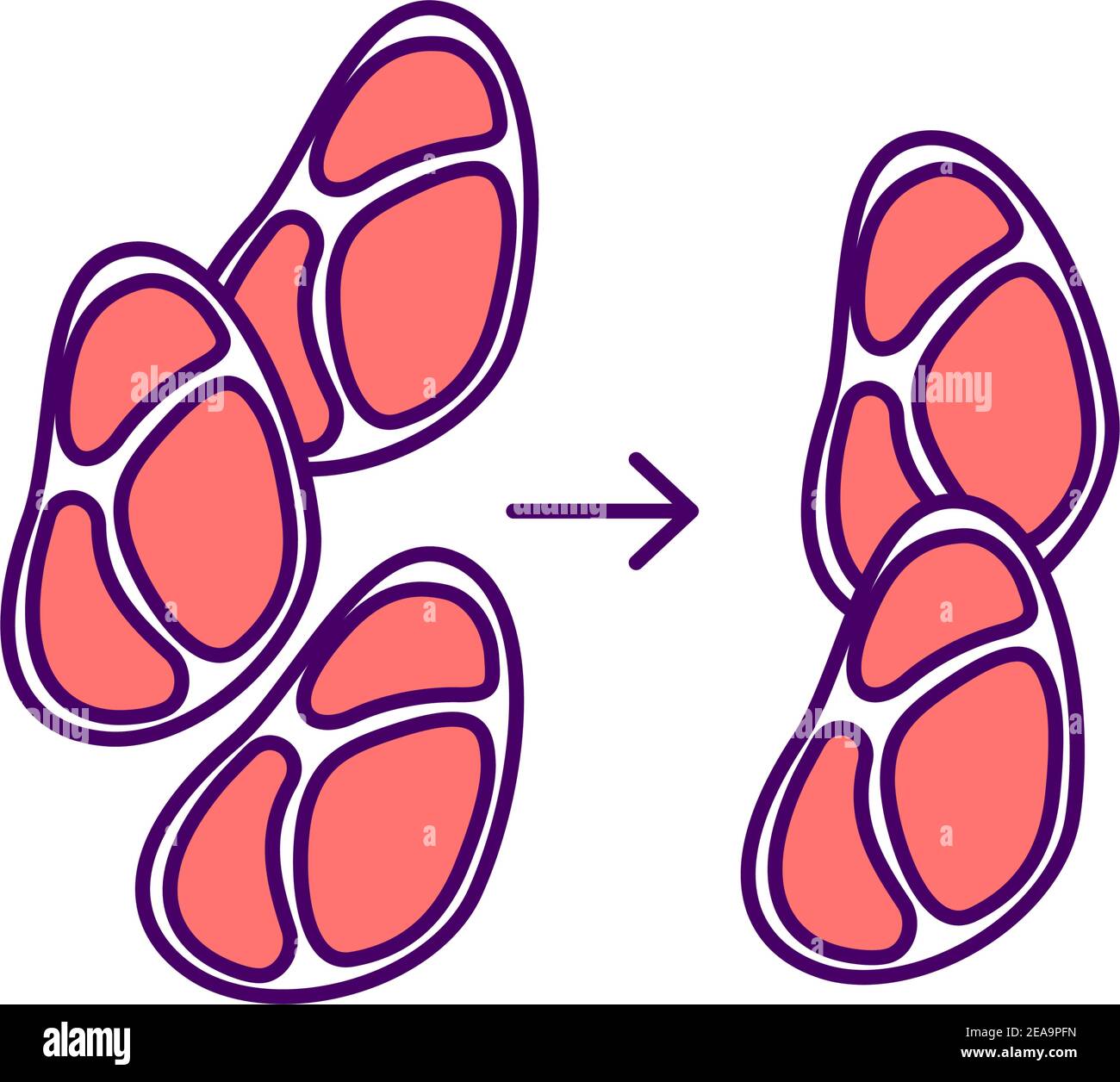 Optimizing portion-size RGB color icon Stock Vector Image & Art - Alamy