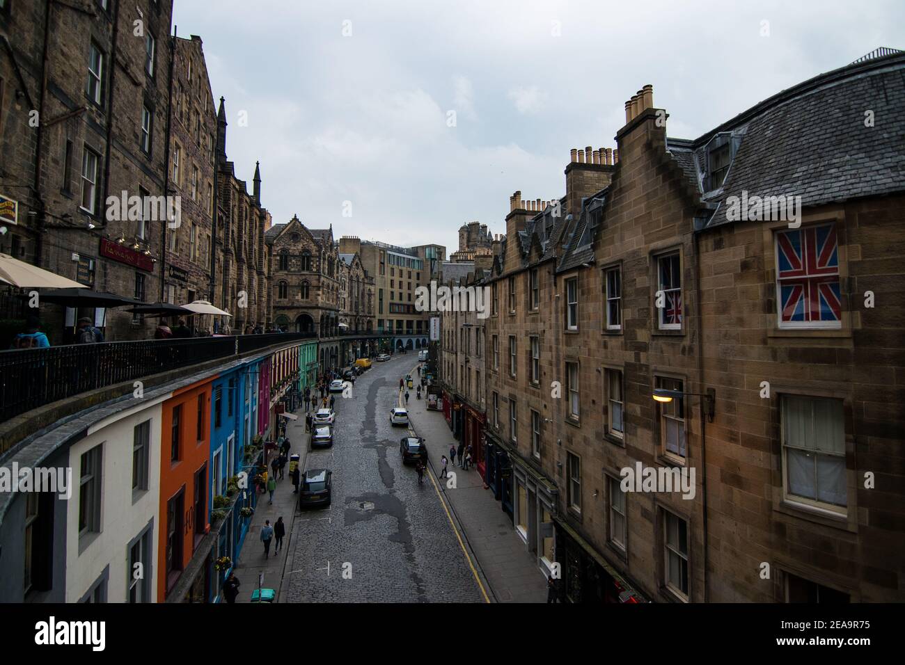 Victoria Street, Edinburgh, Scotland Stock Photo - Alamy