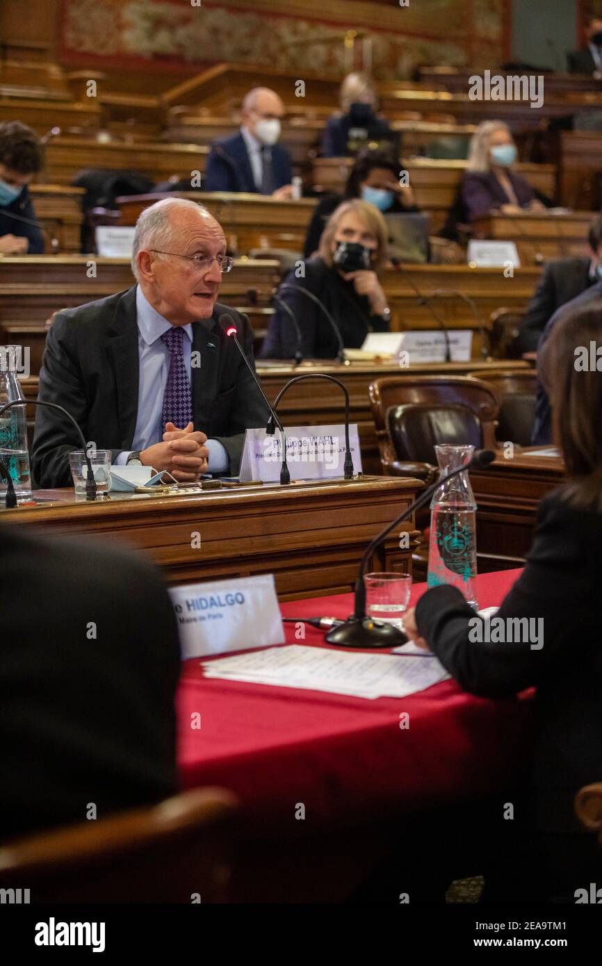 President Directeur General du Groupe La Poste, Philippe Wahl at the ...