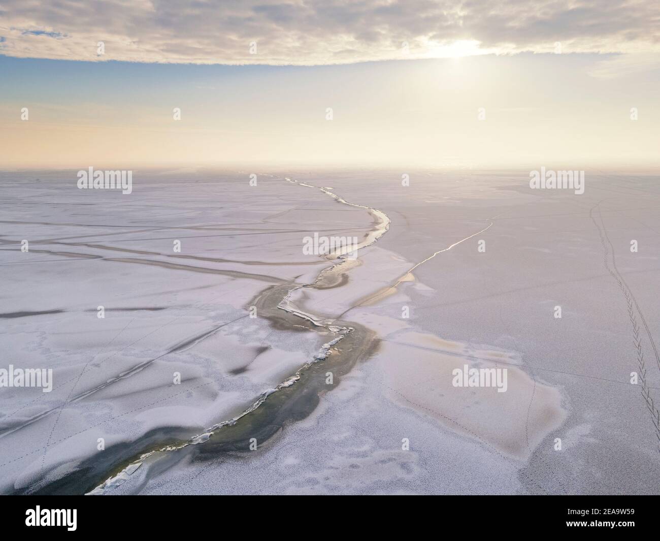 Arctic north pole aerial hi-res stock photography and images - Alamy