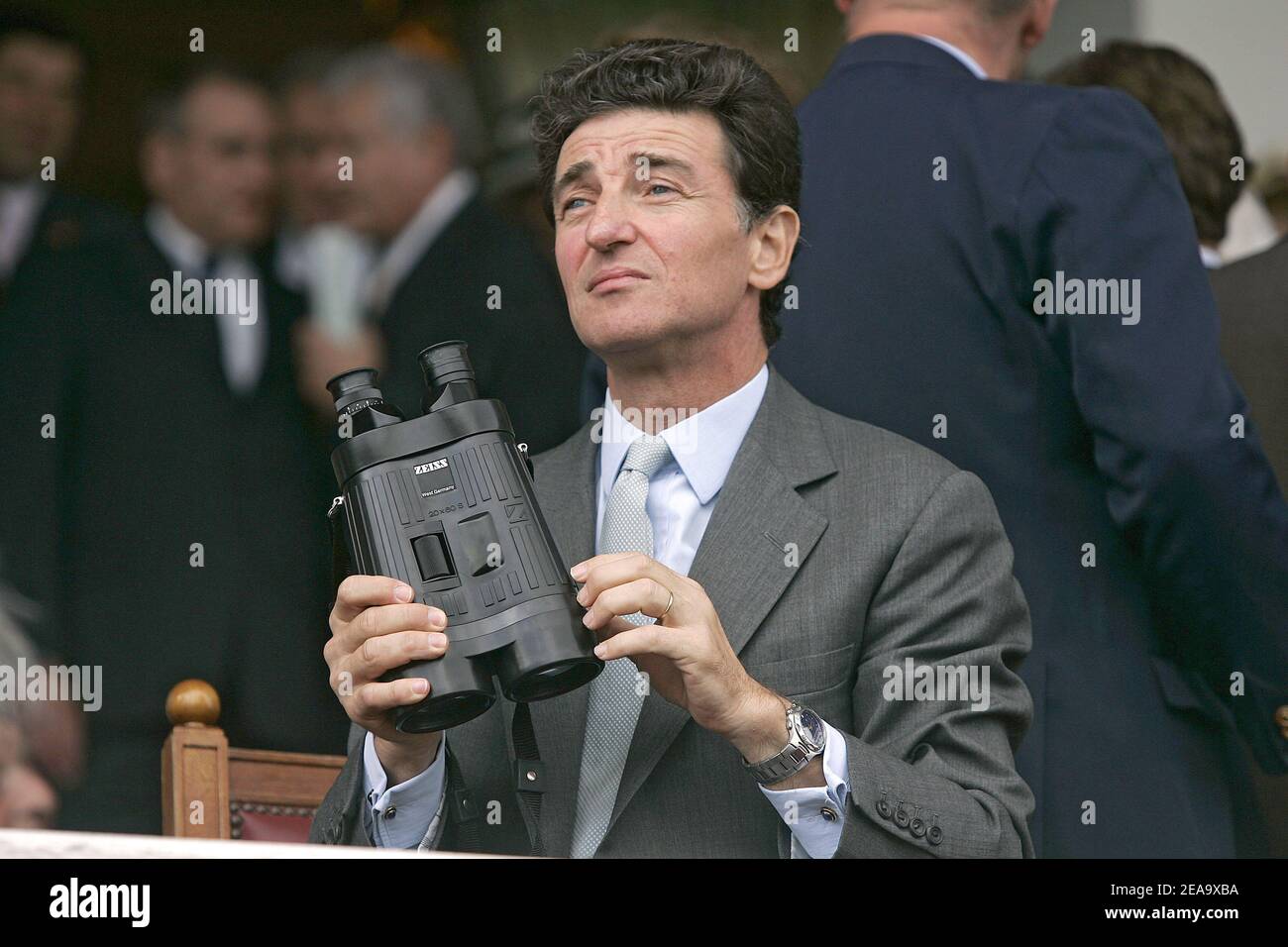 Edouard de Rothschild, France Galop president attends the 84th Prix de ...