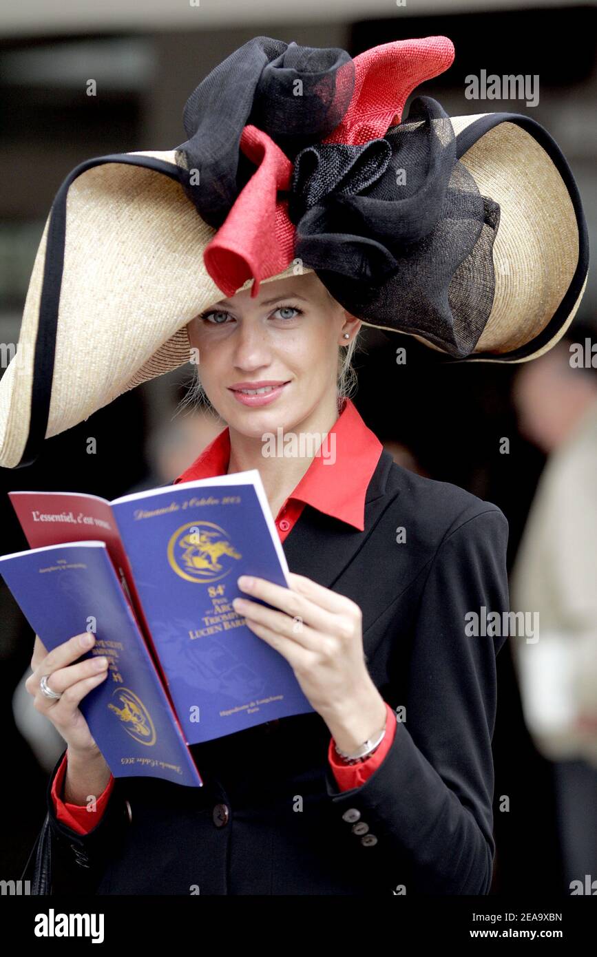 84th Prix de l'Arc de Triomphe horse race at the Longchamp race track ...