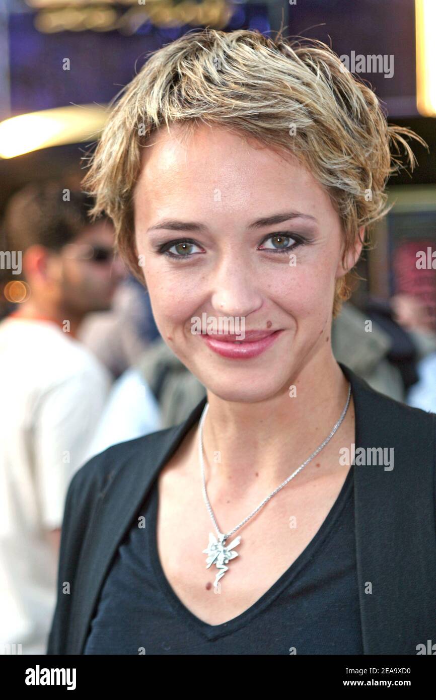 File picture of French actress Helene De Fougerolles in 2005, Paris ...