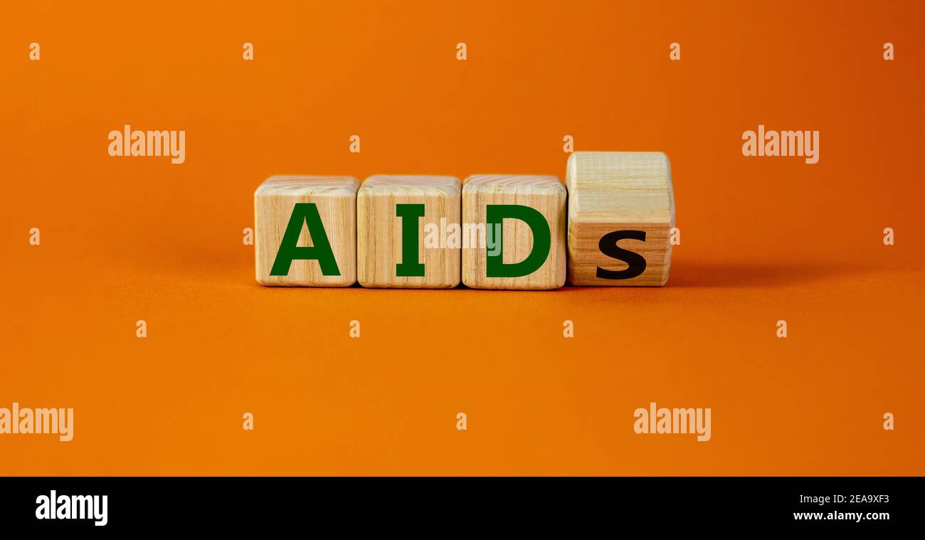 Symbol for helping people with aids, Acquired immunodeficiency syndrome ...