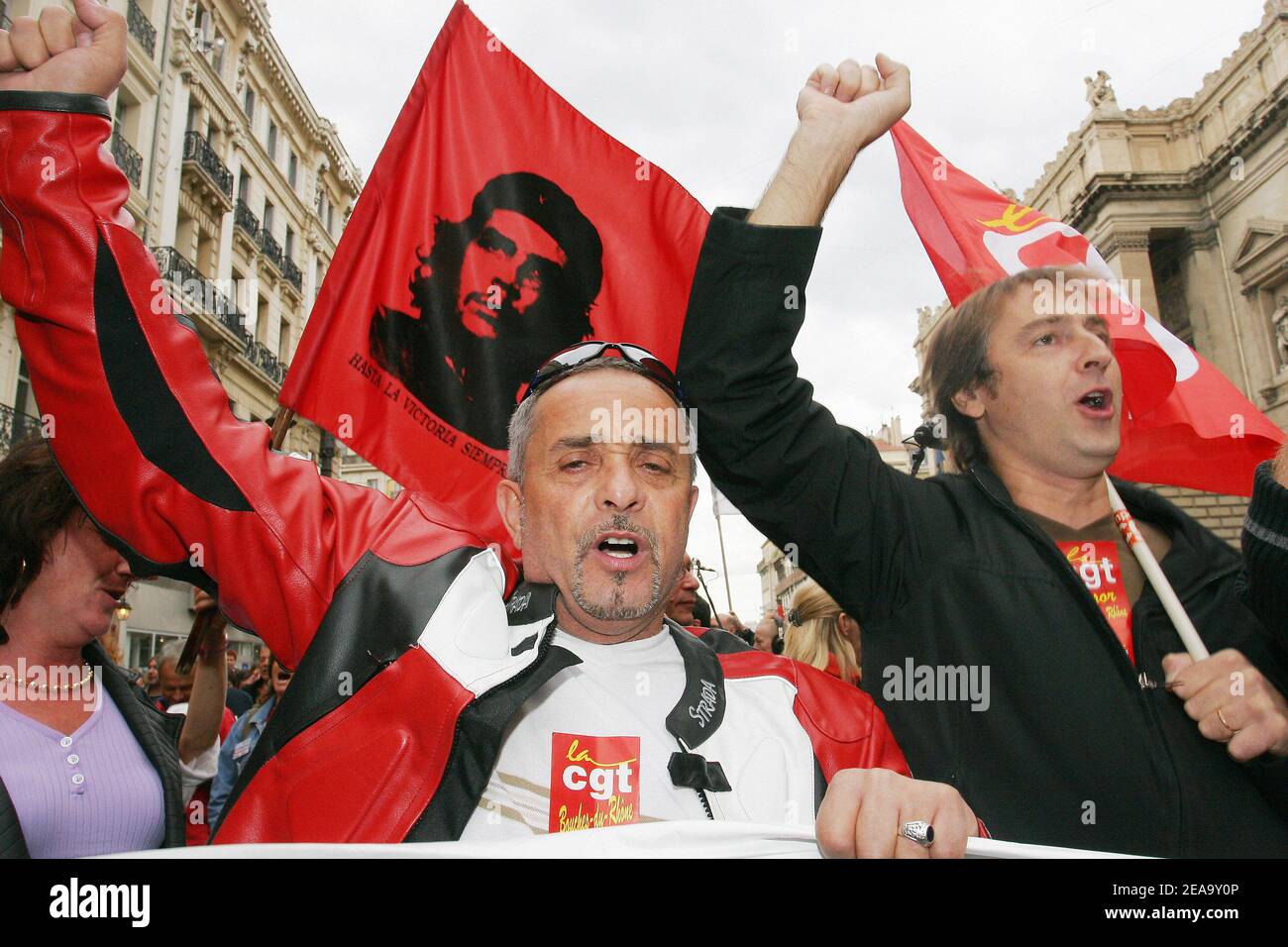 Drapeau cgt hi-res stock photography and images - Alamy