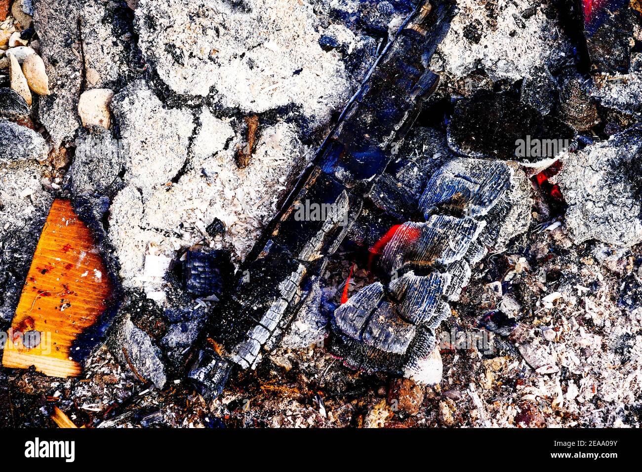 Burning wood, close-up view, France Stock Photo - Alamy