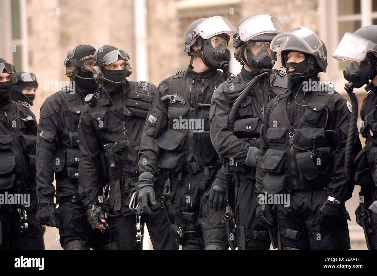 Police de simulation hi-res stock photography and images - Alamy