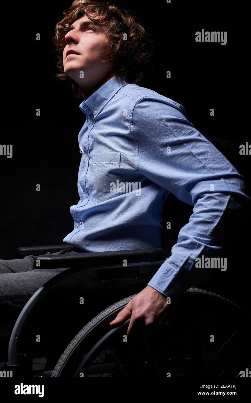 Stressed man thinking something hi-res stock photography and images - Alamy
