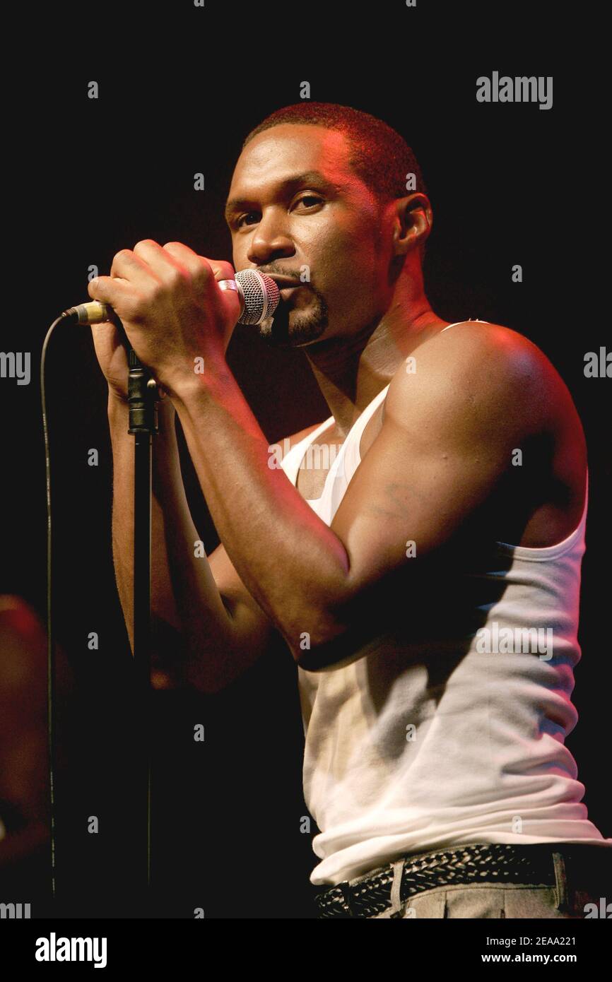 French singer Slai performs live at 'la Cigale' in Paris, France on ...