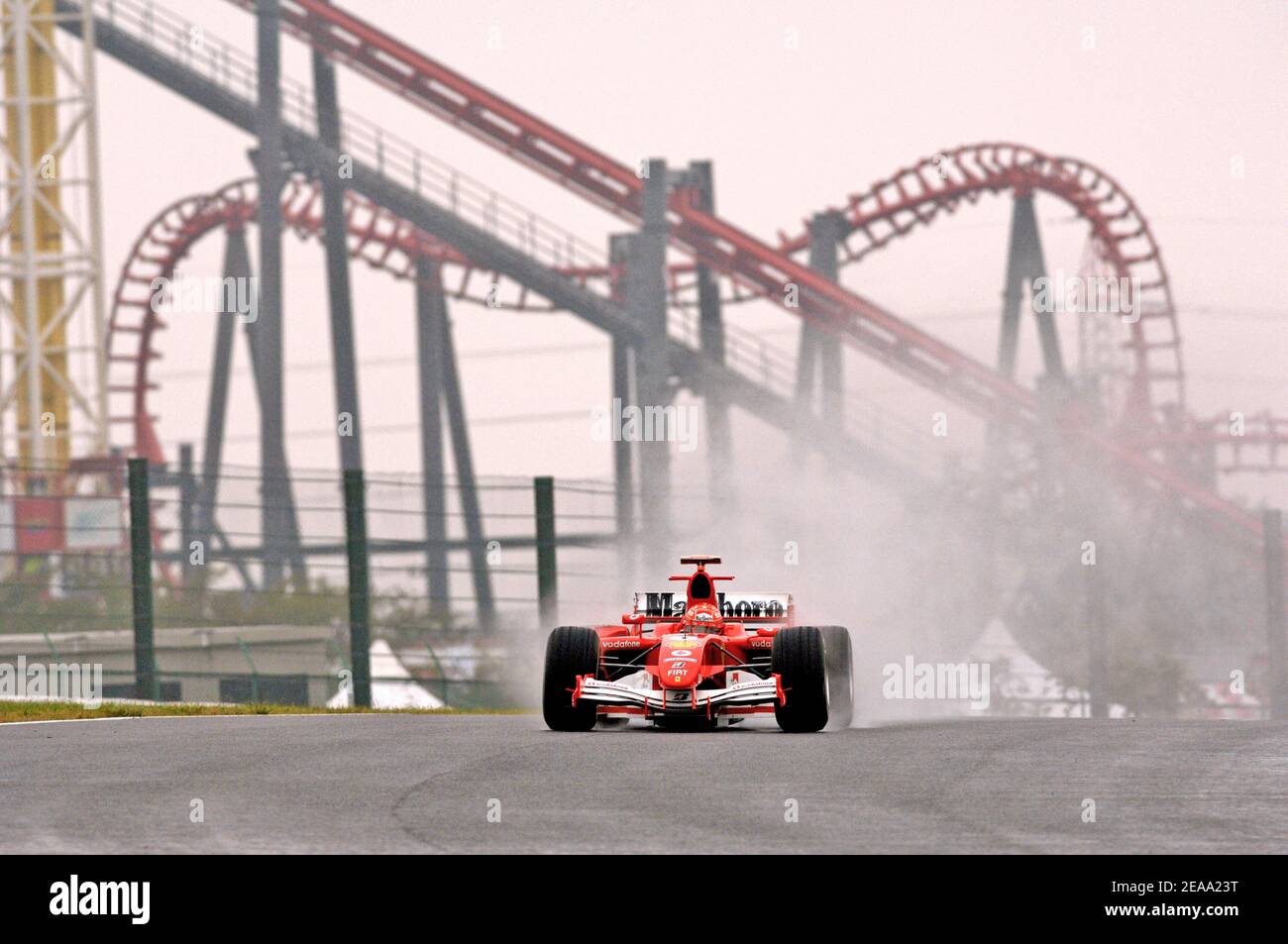 German Formula 1 driver Michael Schumacher (team Ferrari) during ...