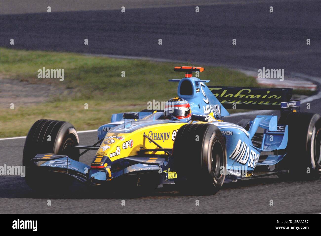Spanish Formula 1 driver Fernando Alonso (team Renault) during Formula ...