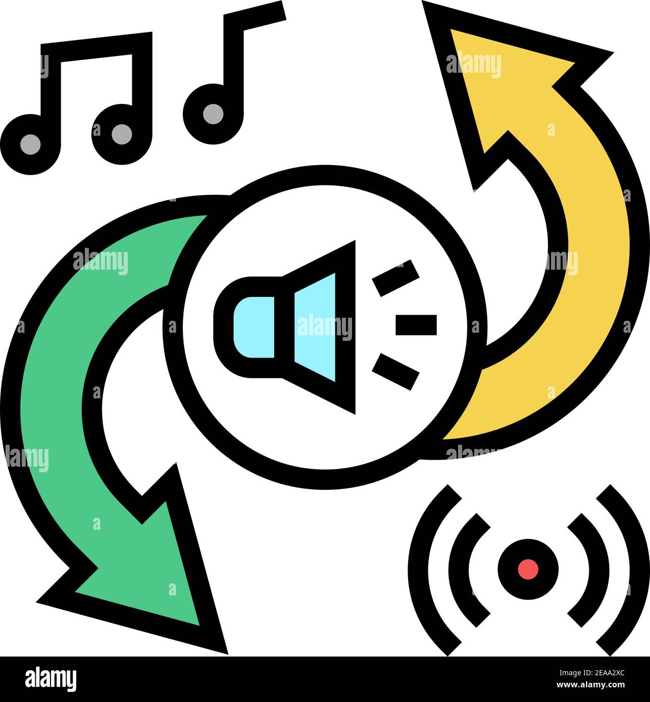 Digital audio converter Stock Vector Images - Alamy