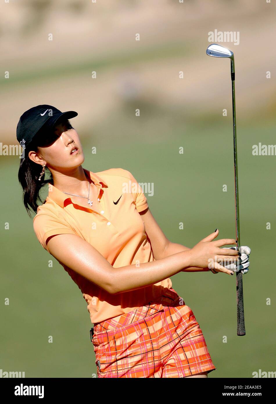 Golf phenom Michelle Wie makes her debut as professional golf player at ...