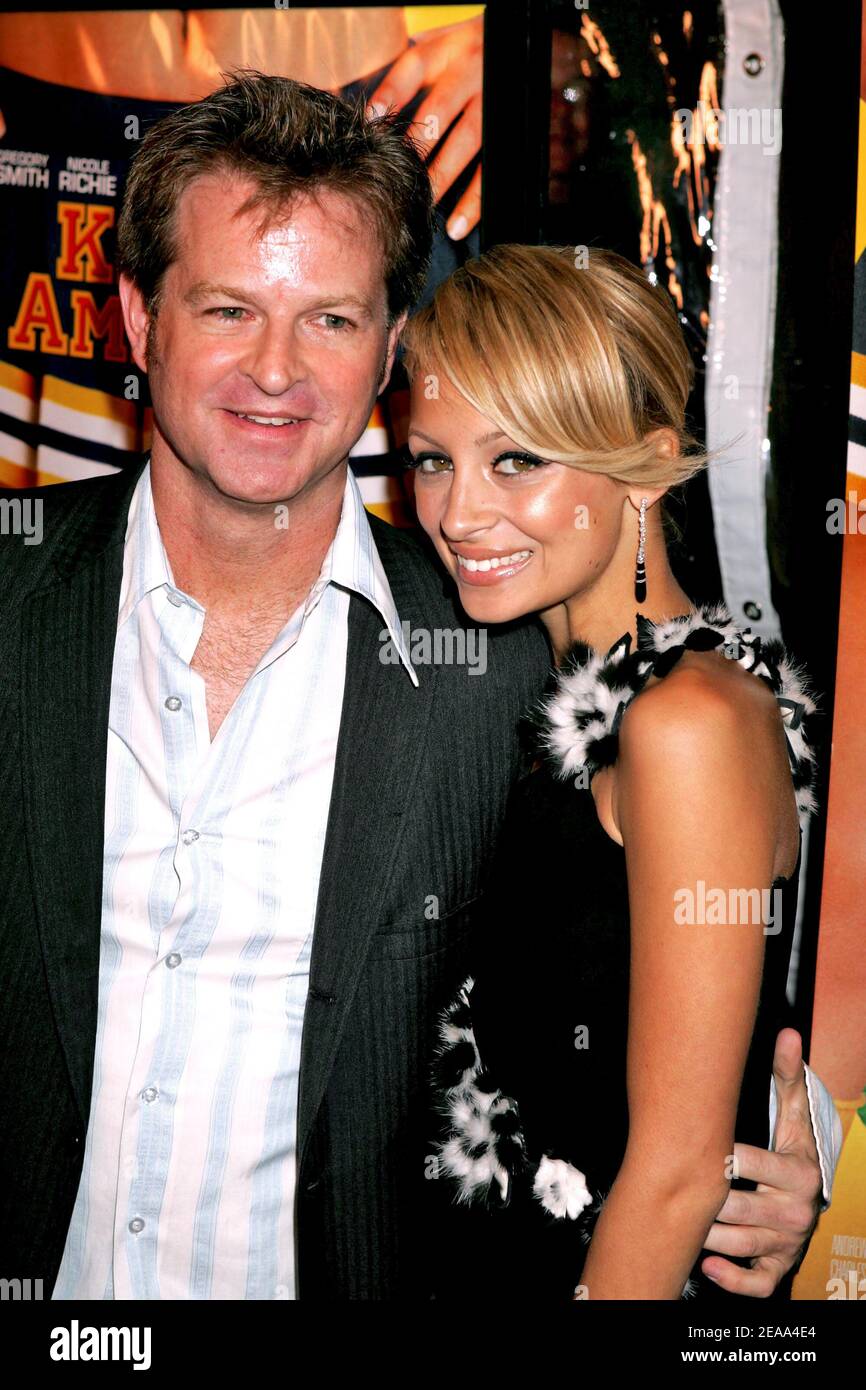 Andrew Shaifer (producer) and Nicole Richie attend the 'Kids In America ...