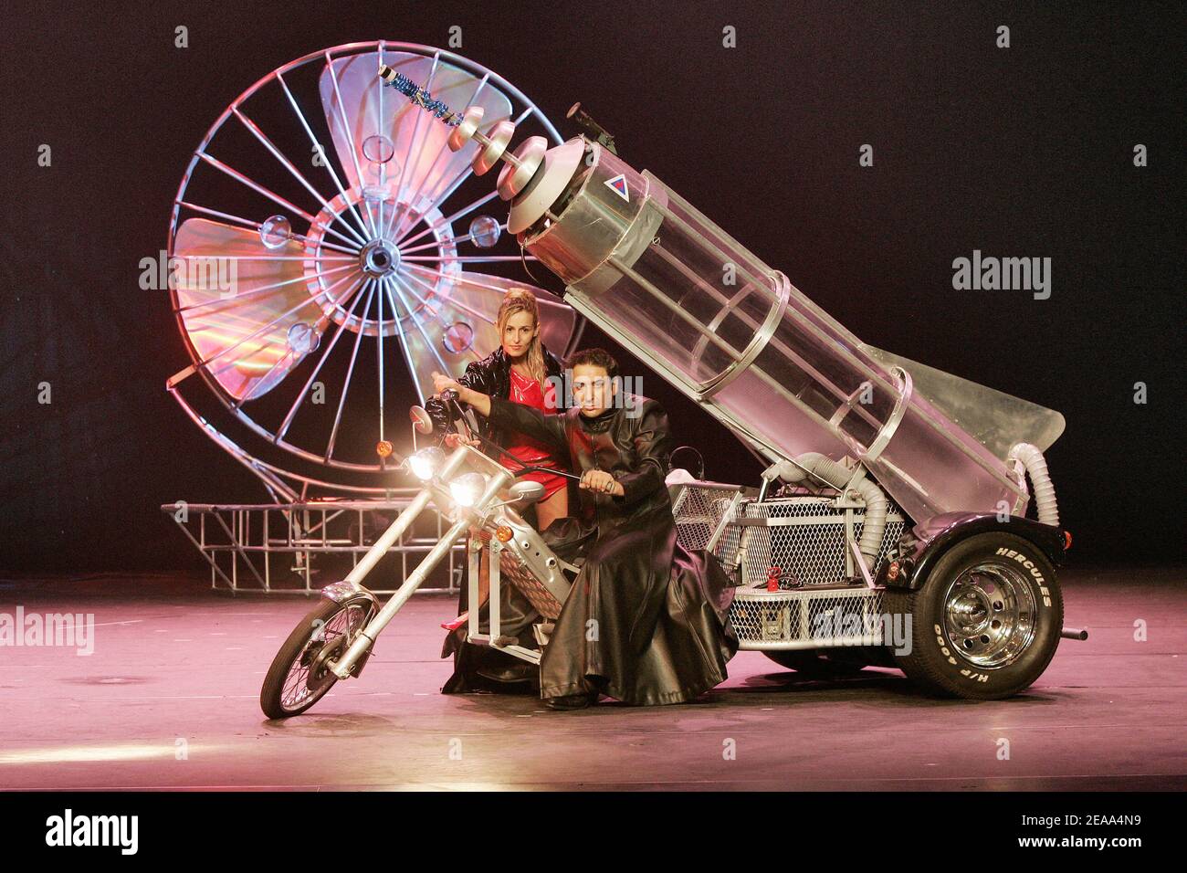 French magician Dani Lary at Mogador theatre in Paris, France on ...