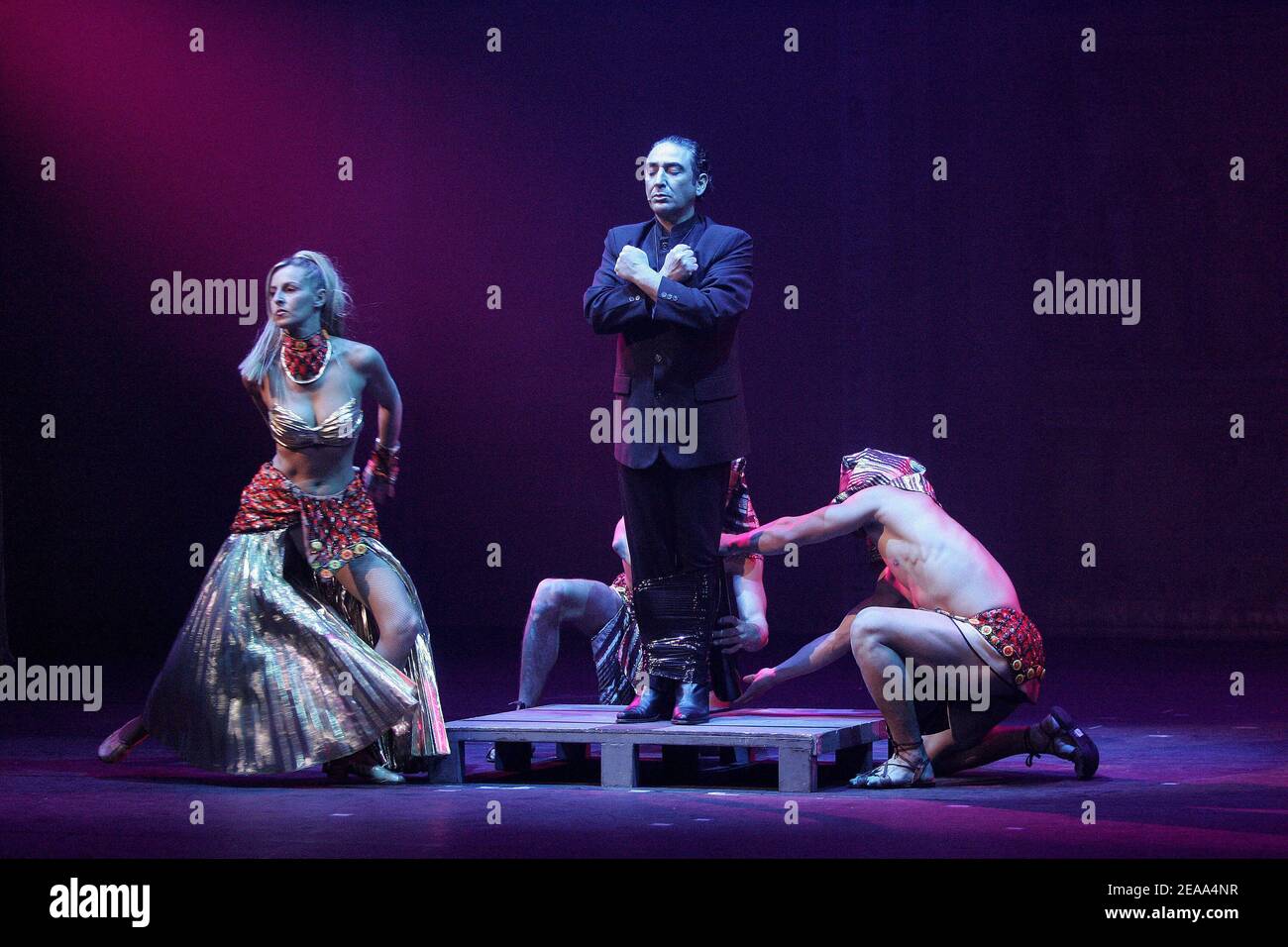 French magician Dani Lary at Mogador theatre in Paris, France on ...