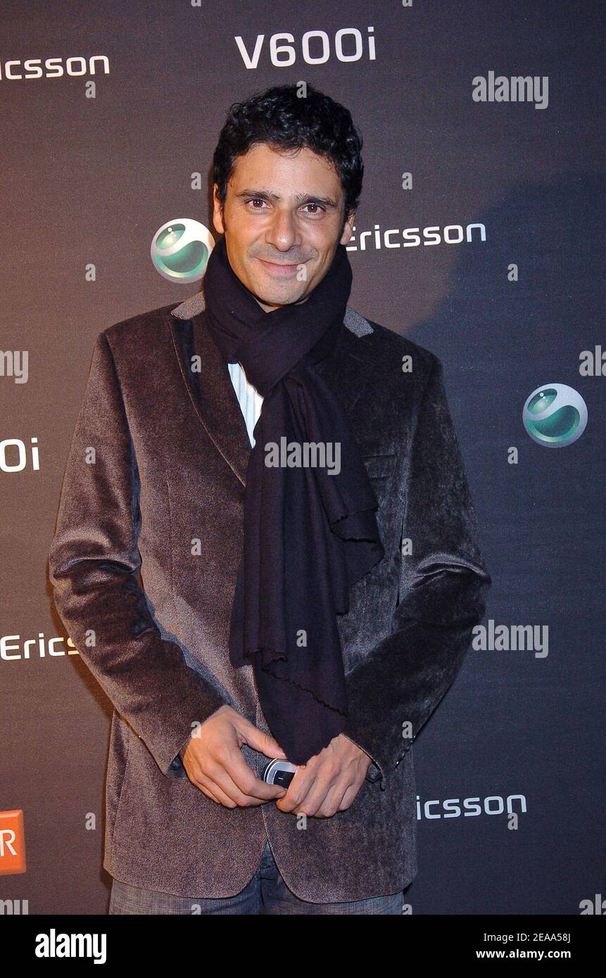 French actor Pascal Elbe attends the opening of Danish top model Helena ...