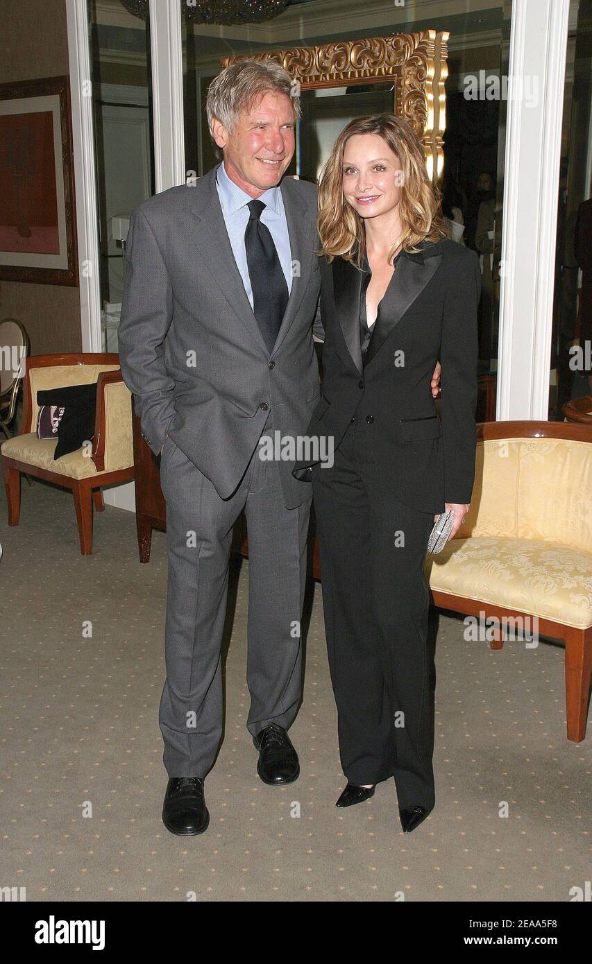 Harrison Ford and Calista Flockhart attend the 34th Annual LACAAW ...