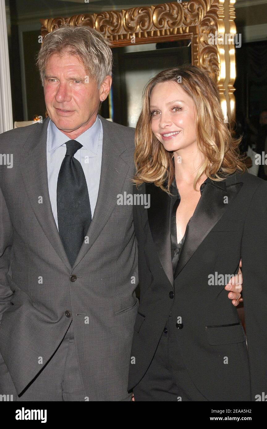 Harrison Ford and Calista Flockhart attend the 34th Annual LACAAW ...