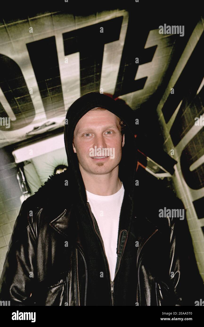 French singer Sinclair attends the premiere of Richard Berry's film 'La ...