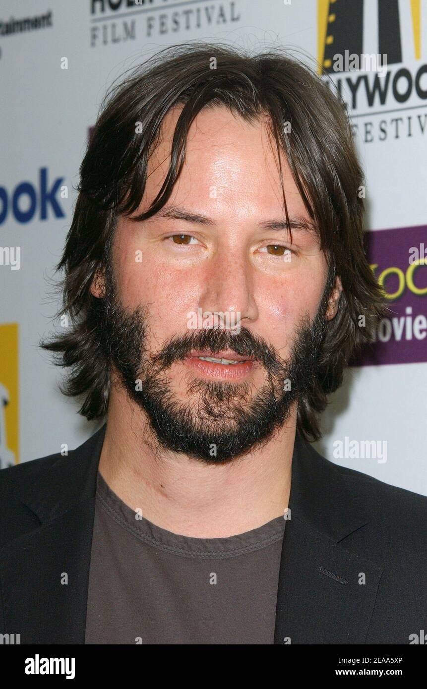 Keanu Reeves attends the 9th Annual Hollywood Awards Gala Ceremony at ...
