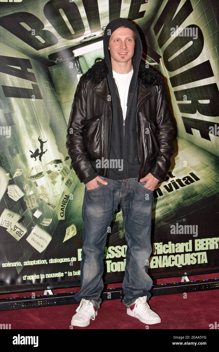 French singer Sinclair attends the premiere of Richard Berry's film 'La ...