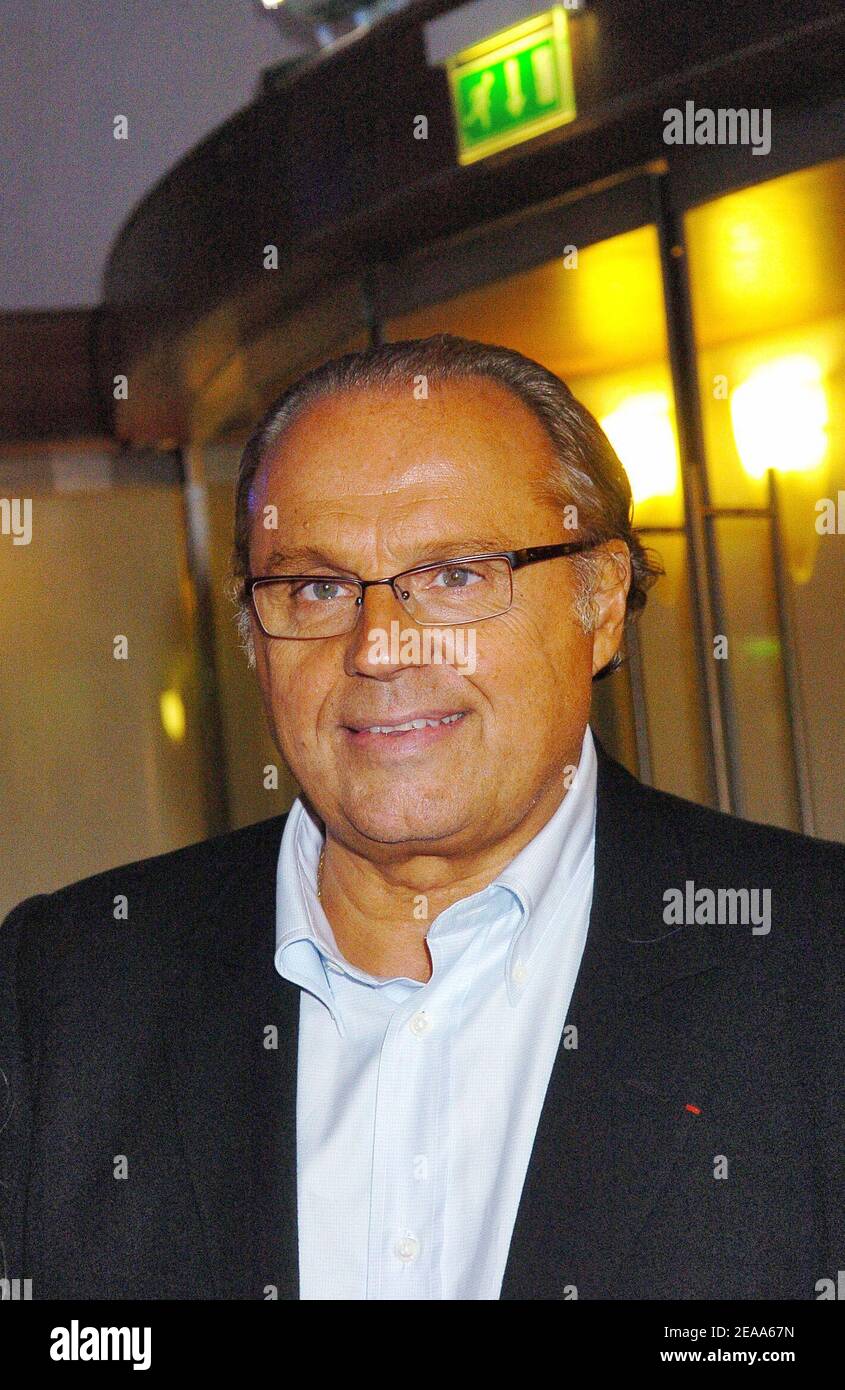 French TV producer Gerard Louvin attends the celebration of the 10 th ...