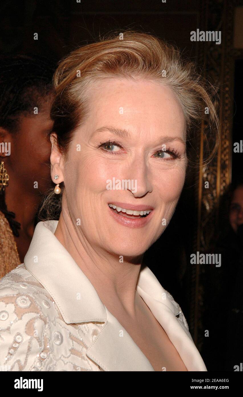 "Actress Meryl Streep arrives at the 22nd Annual Night of Stars ...