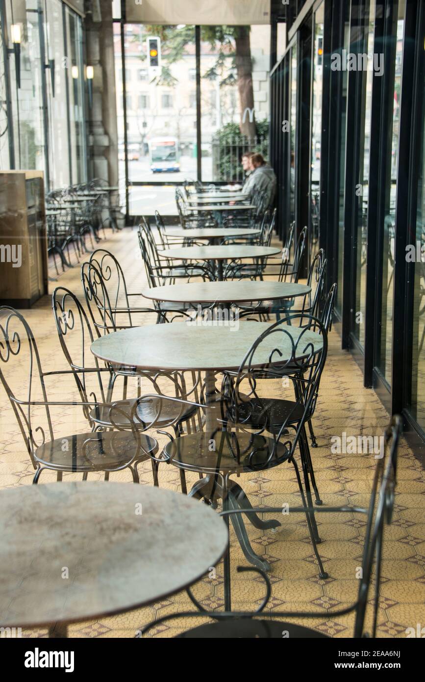 Lugano switzerland cafe hi-res stock photography and images - Alamy