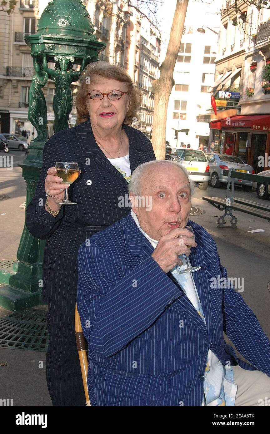 Exclusive. French actor Pierre Doris celebrates his 87th birthday with ...
