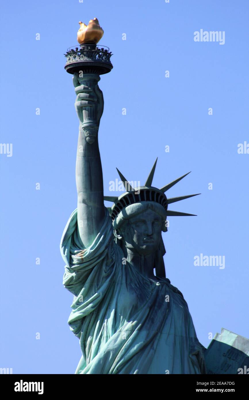 Statue of liberty as lighthouse hi-res stock photography and images - Alamy