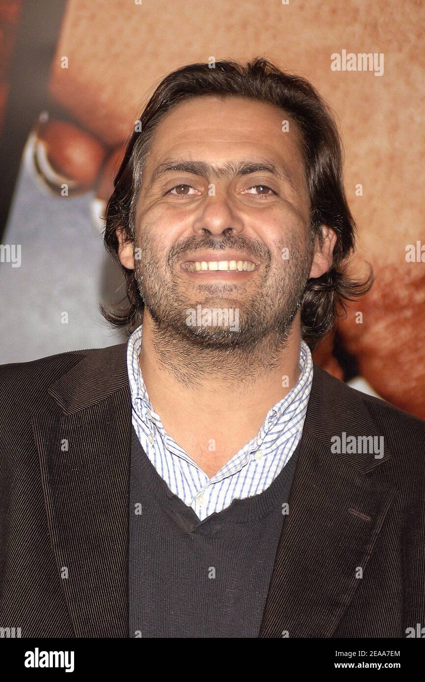 French TV presenter Emmanuel Chain at the premiere of 'Joyeux Noel ...