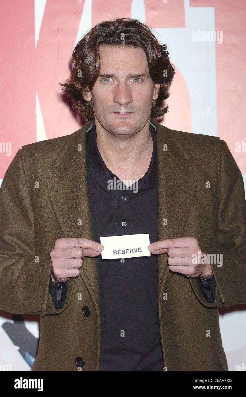 French writer Frederic Beigbeder attends the premiere of the movie ...