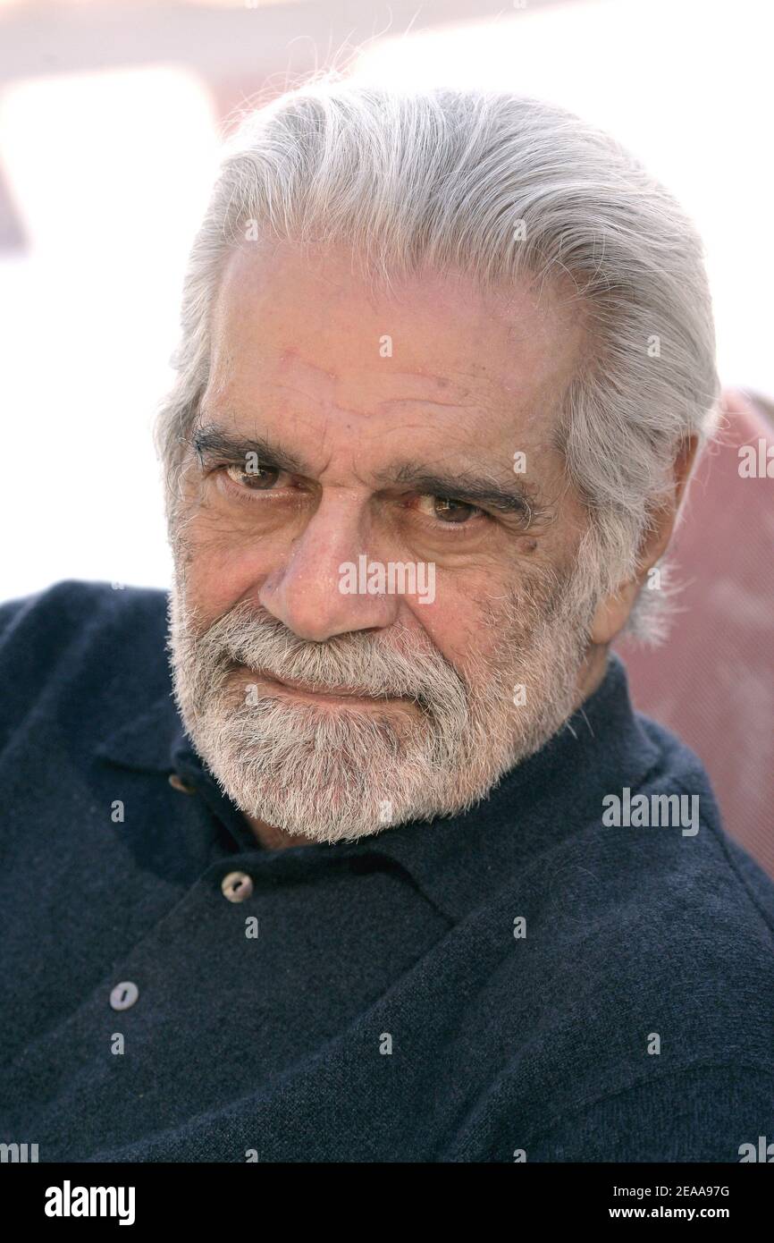 File photo : Egyptian-born actor Omar Sharif attends the 5th Monte ...