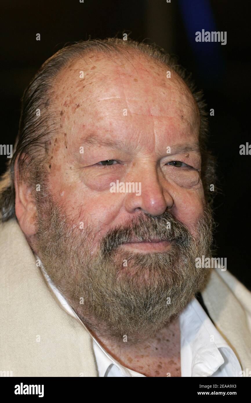 Italian actor Bud Spencer poses during the 5th Monte-Carlo Film ...