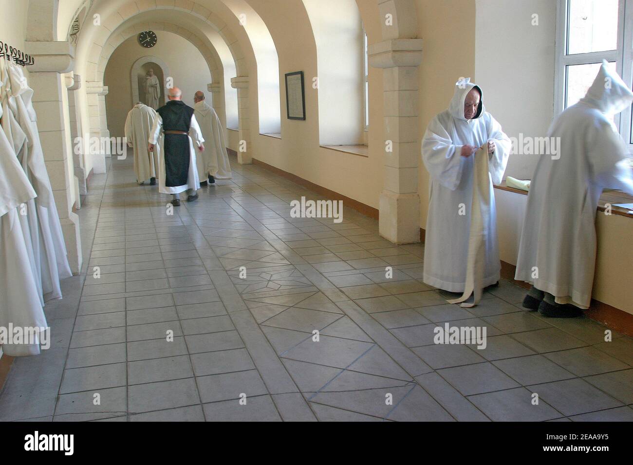 Abbay of French monk Charles de Foucauld (dead in 1916) at Notre Dame ...