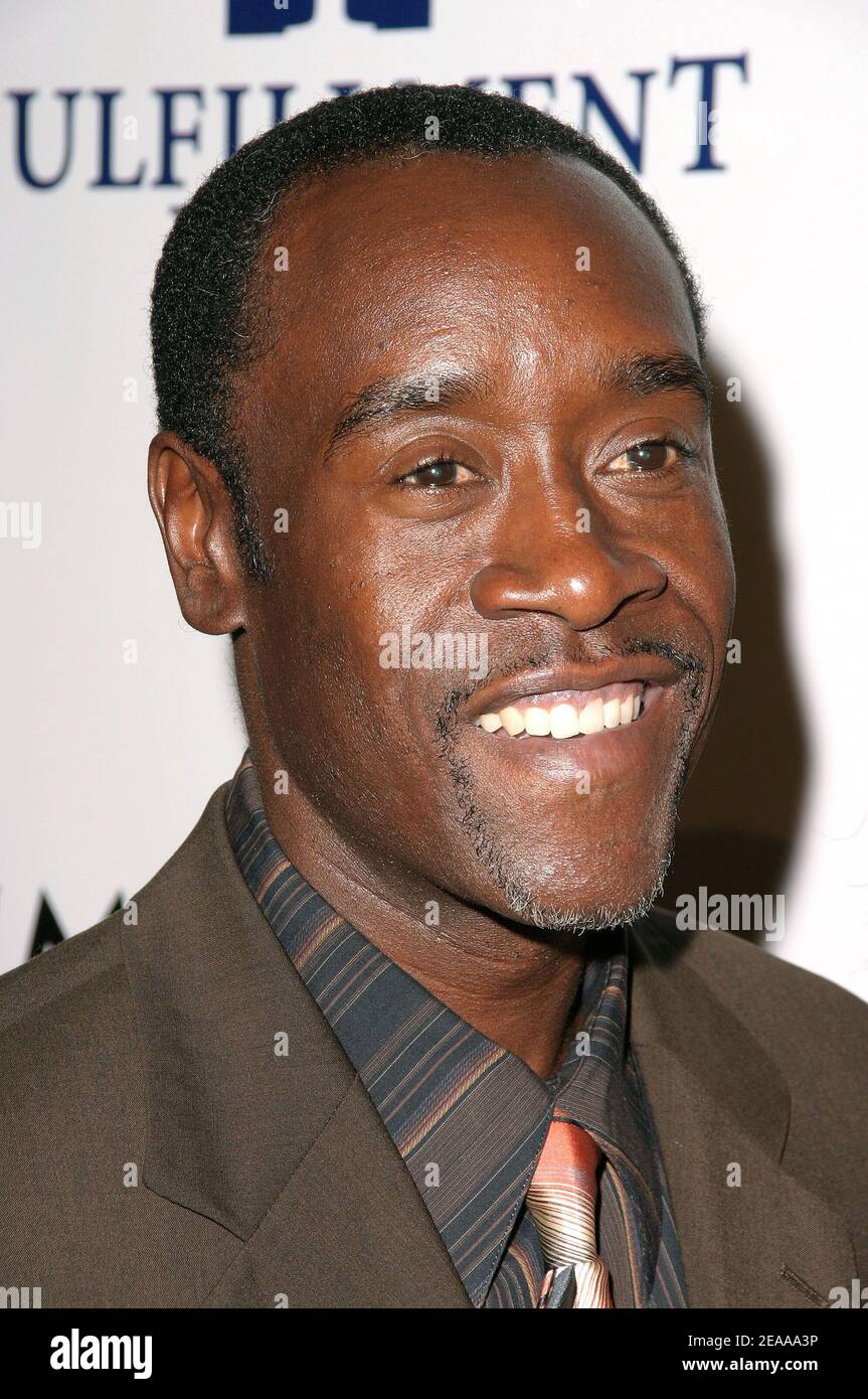 U.S. actor Don Cheadle attends The Fulfillment Fund's Stars 2005 ...