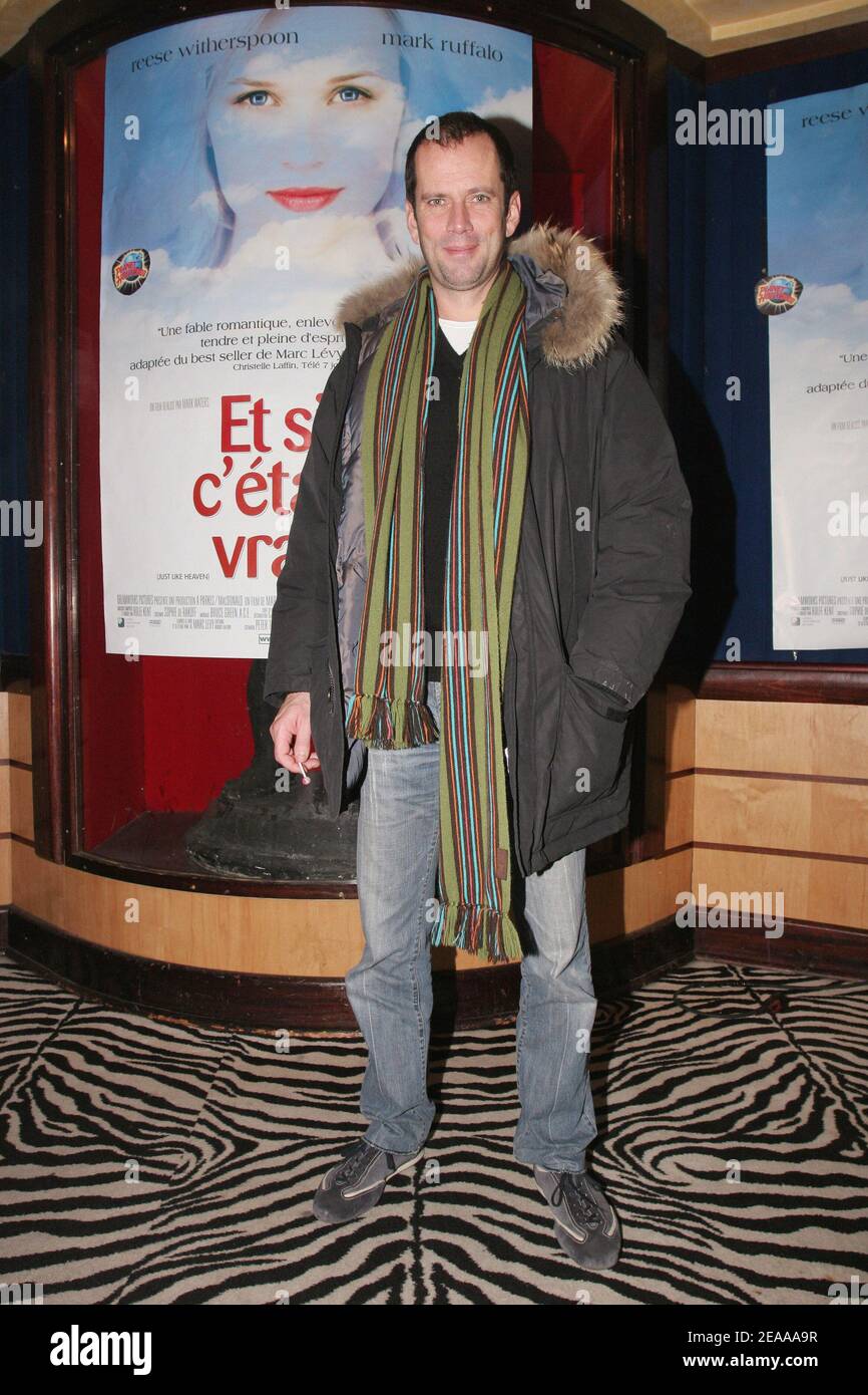 EXCLUSIVE. French actor Christian Vadim attends the French premiere of ...