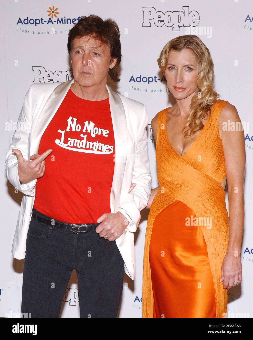 Paul McCartney and Heather Mills McCartney attend the 5th Annual Adopt ...