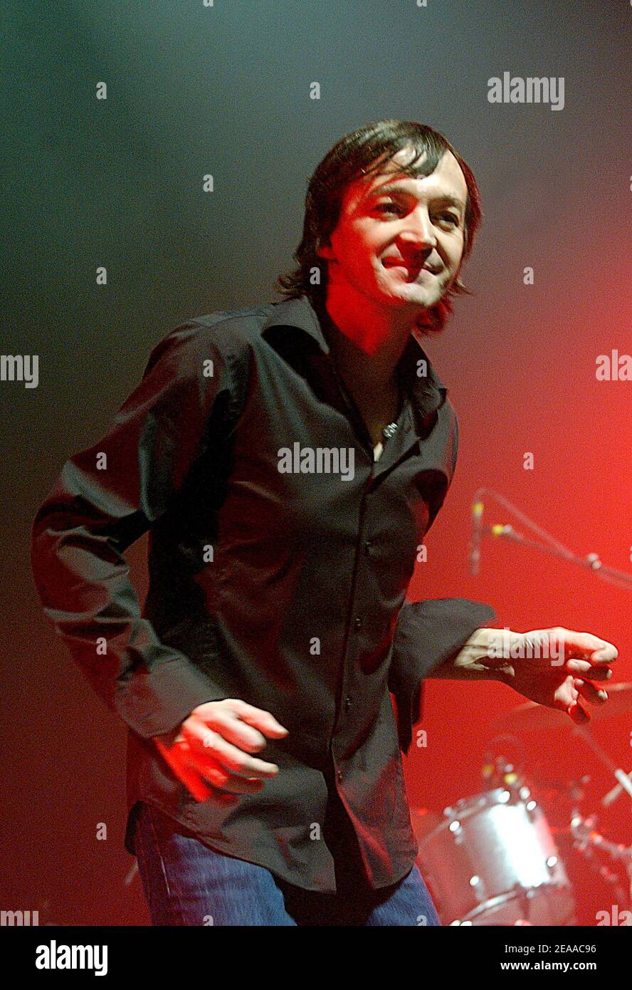 French singer Cali performs at l'Olympia in Paris, France on November ...