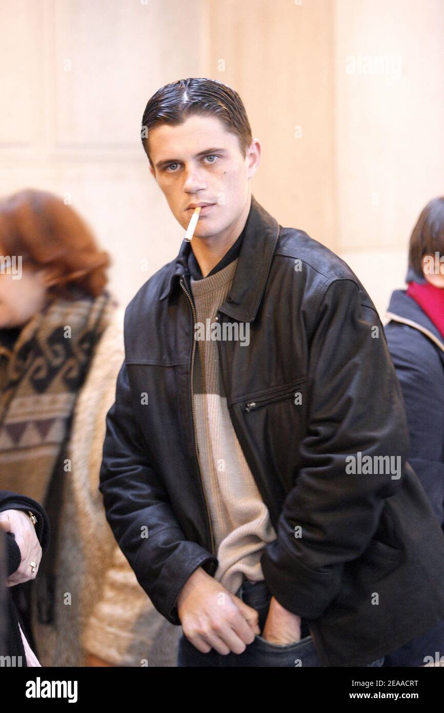 Daniel Legrand arrives at the court in Paris, France, on November 22 ...