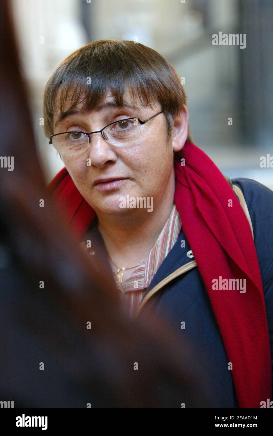 Roselyne Godard at the court in Paris, France, on November 23, 2005 ...